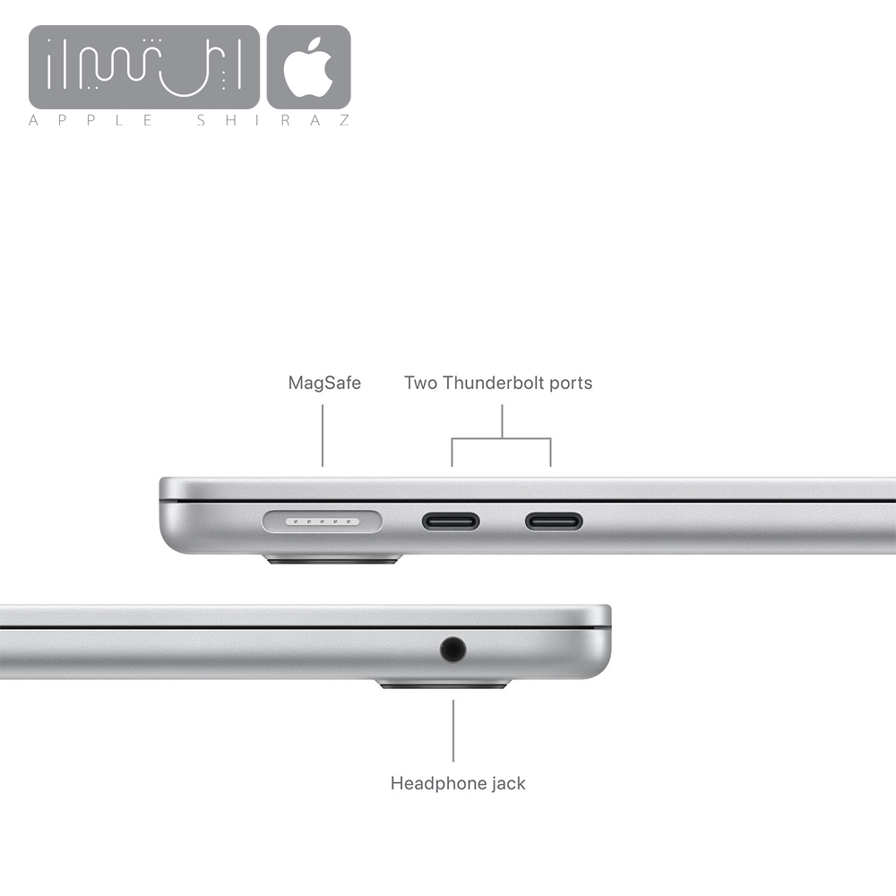 لپ تاپ 15 اینچی اپل مدل MacBook Air MXD23 2024